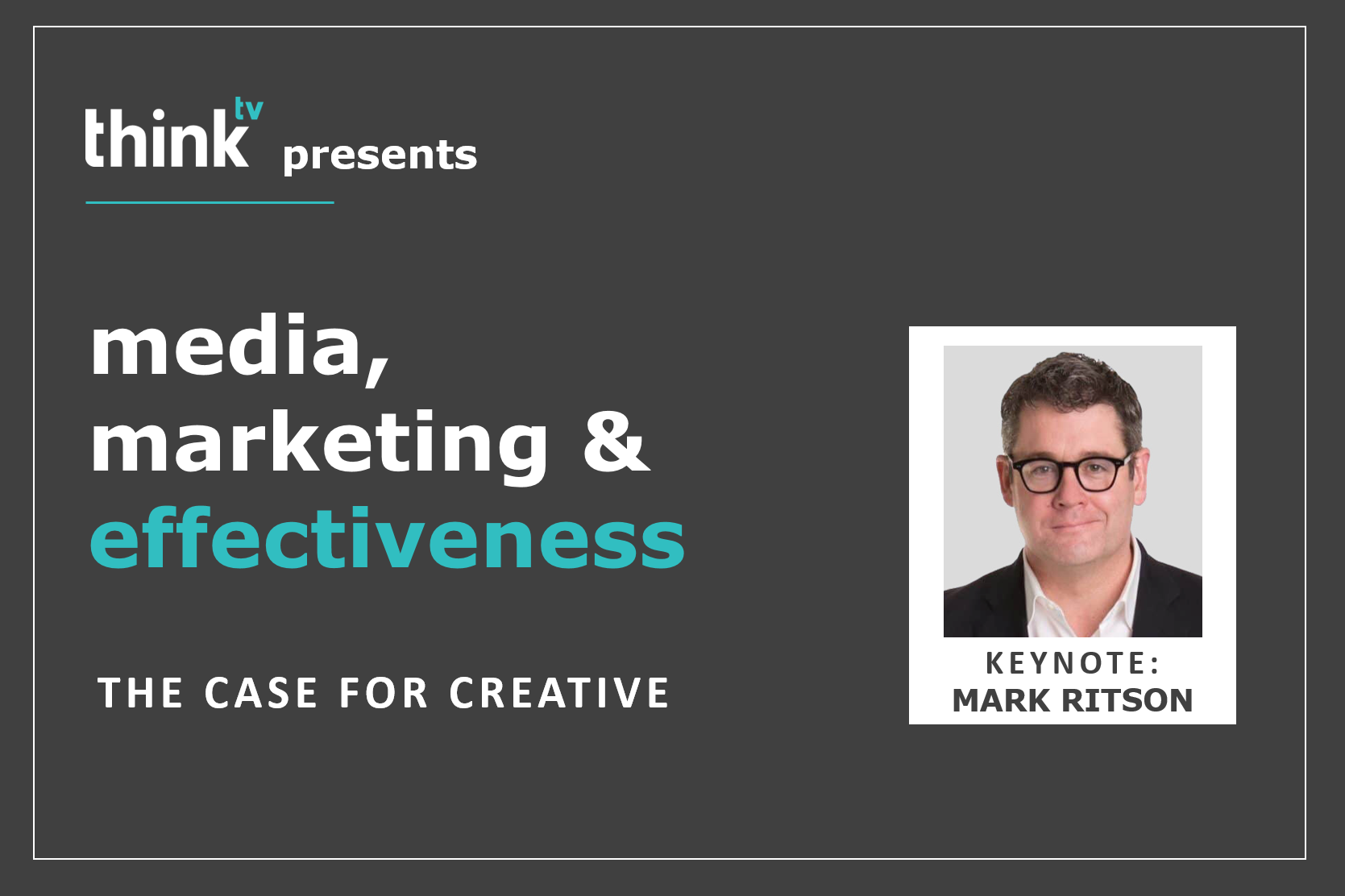 media, marketing & effectiveness 2019 - thinkTV
